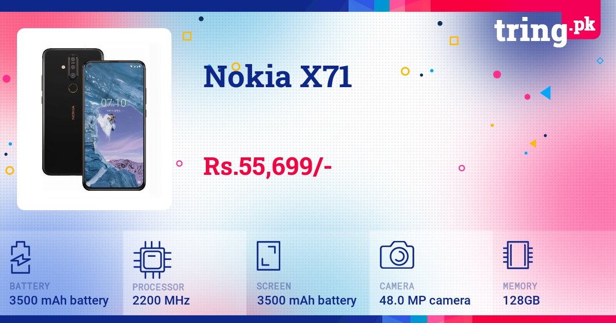 Nokia X71 price in Pakistan